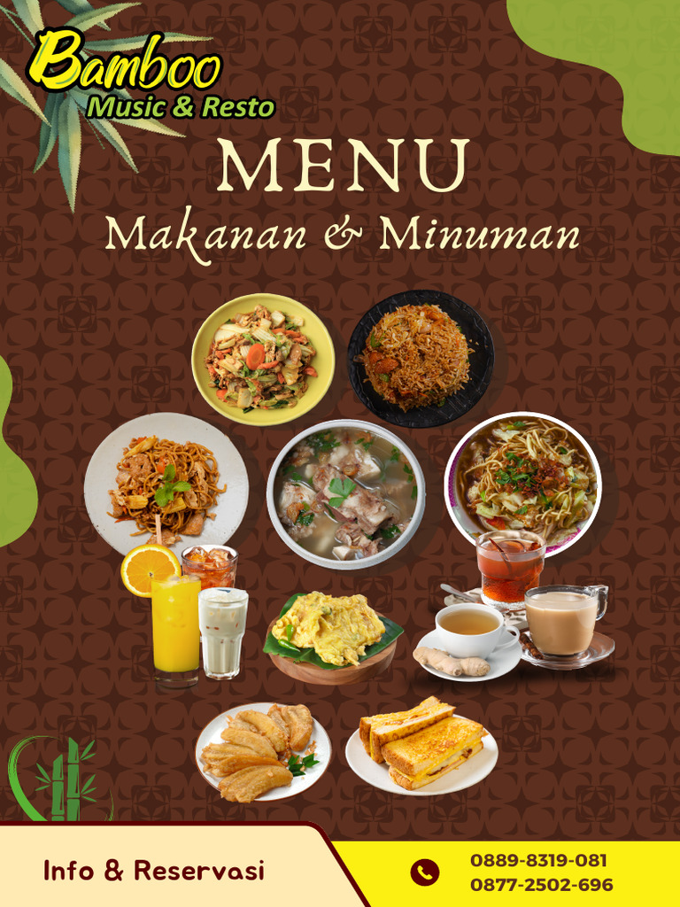 Menu Vanarie Resto dan Harga | PDF