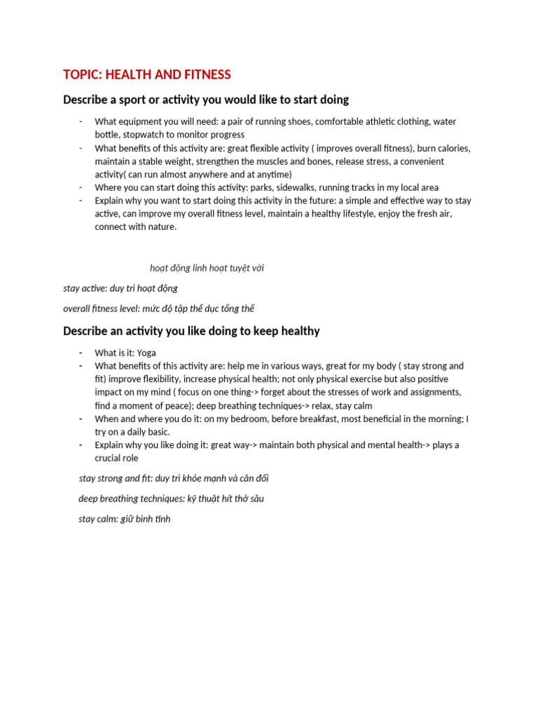 Topic Part 2 Outline and Model Answer by Own | PDF