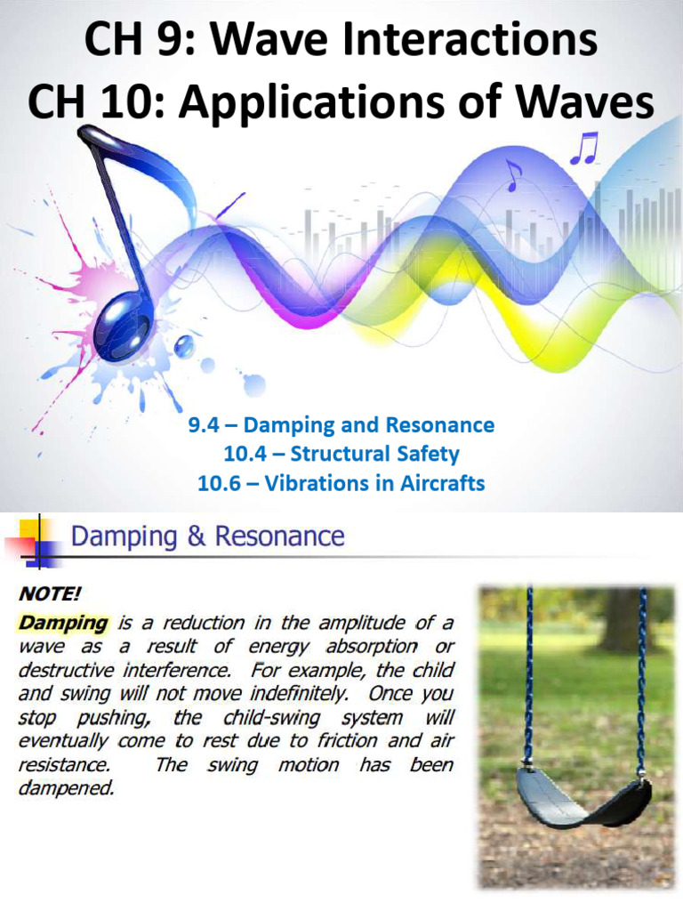 9.4-10.4-10.6 - Damping and Resonance - Structural Safety - Vibrations ...