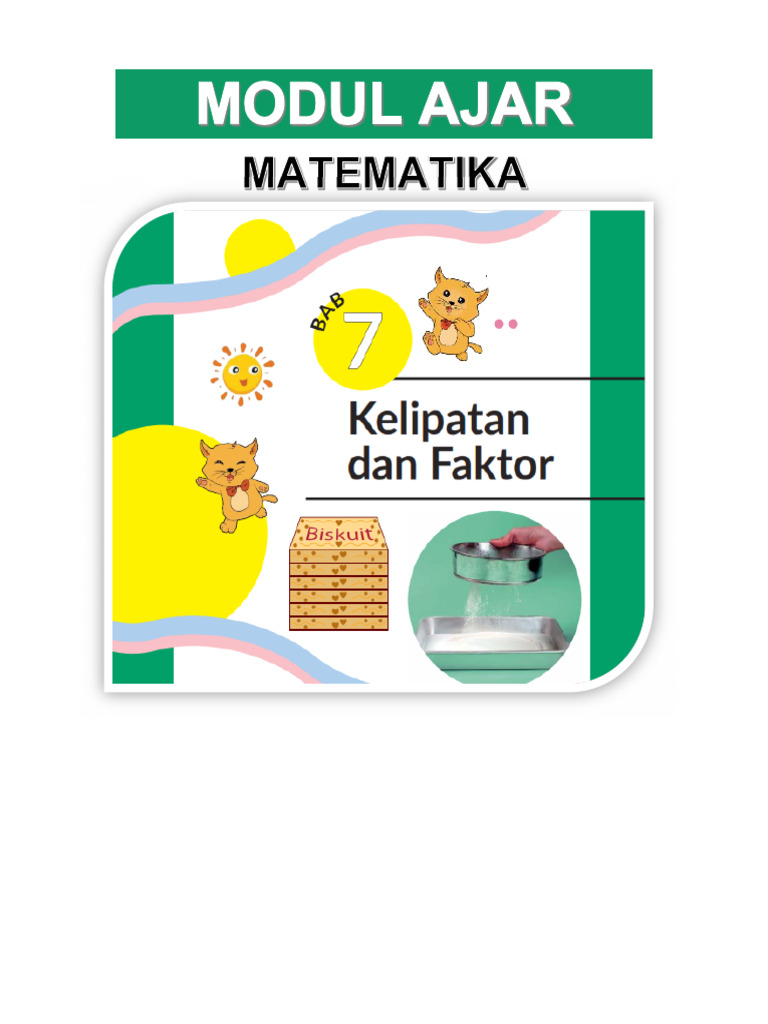 Modul Ajar MTK Edit - 1 | PDF
