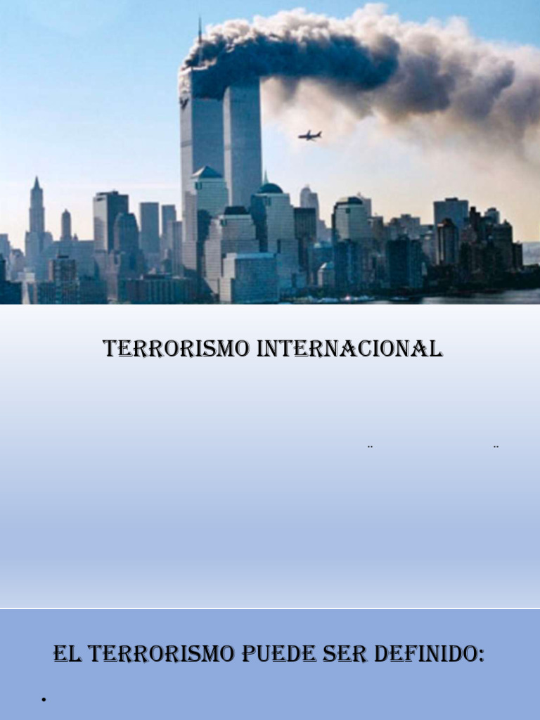 Terrorismo Internacional. | PDF