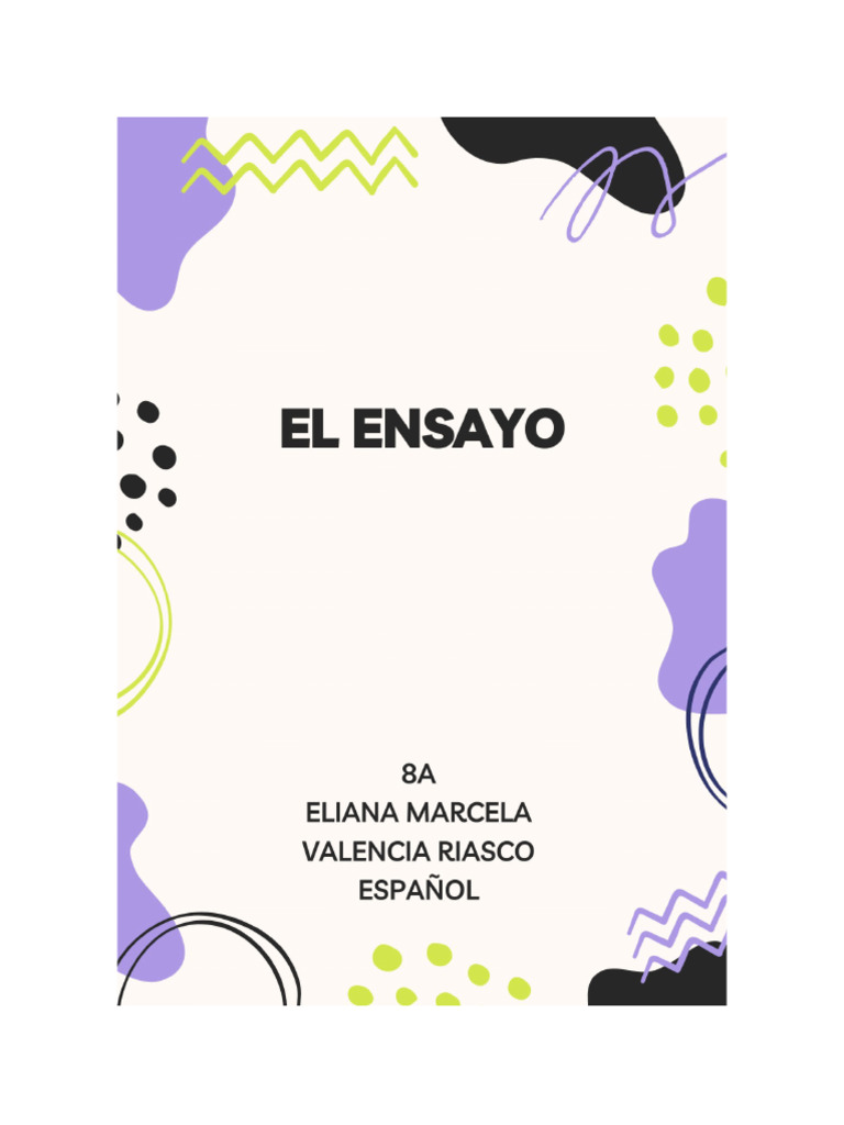 El Ensayo | PDF