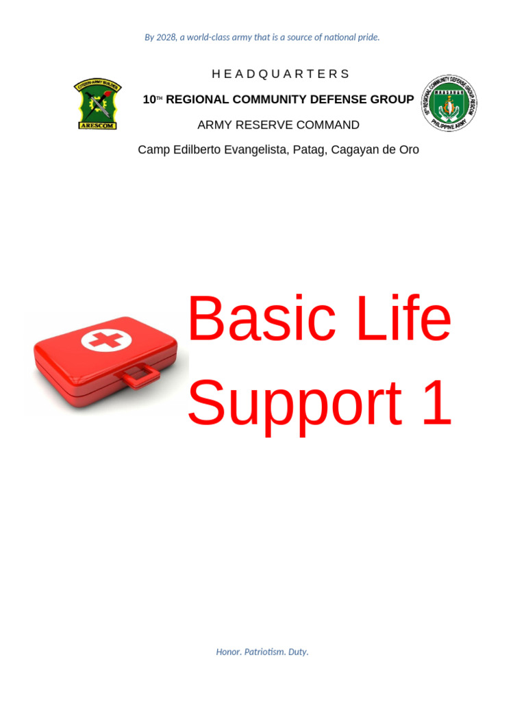 Basic Life Support 1 | PDF