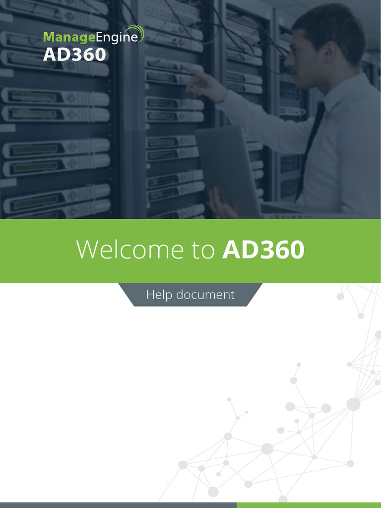 ManageEngine AD360 Help | PDF | Microsoft Sql Server | Microsoft Windows