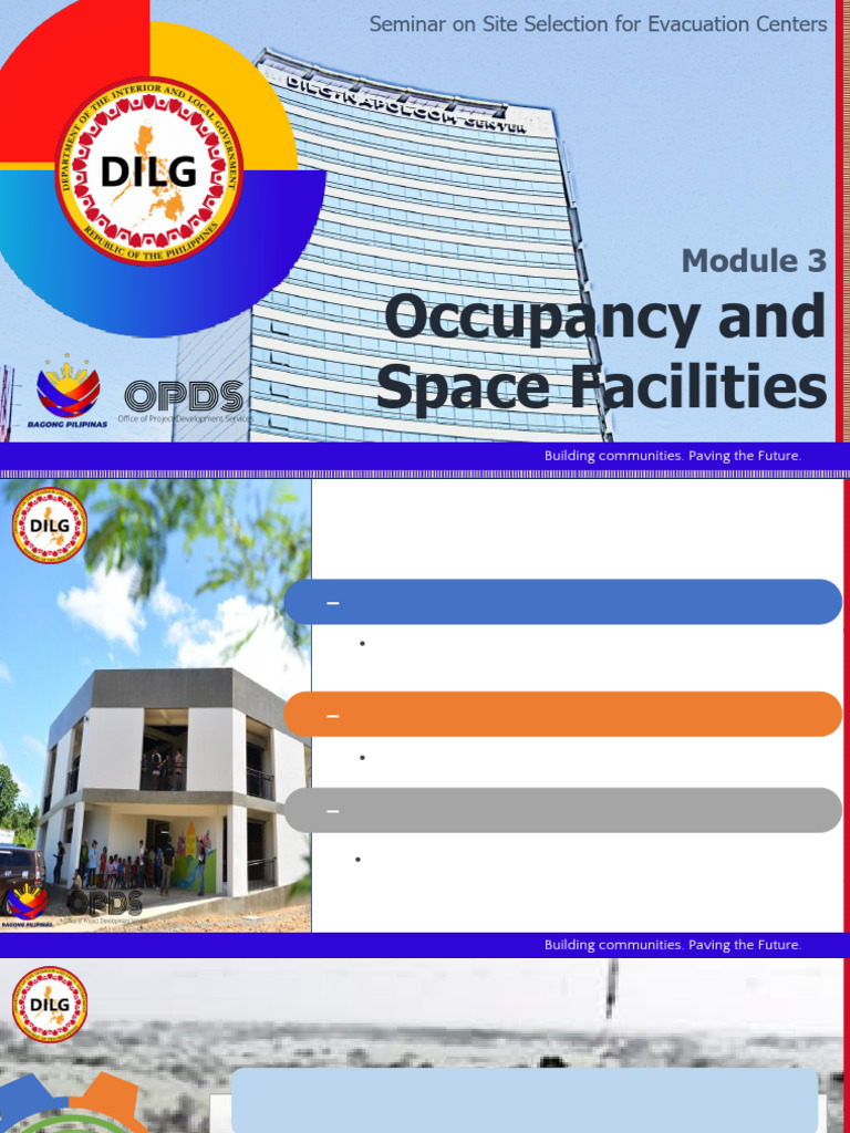 Module 3 - Occupancy and Space Facilities | PDF