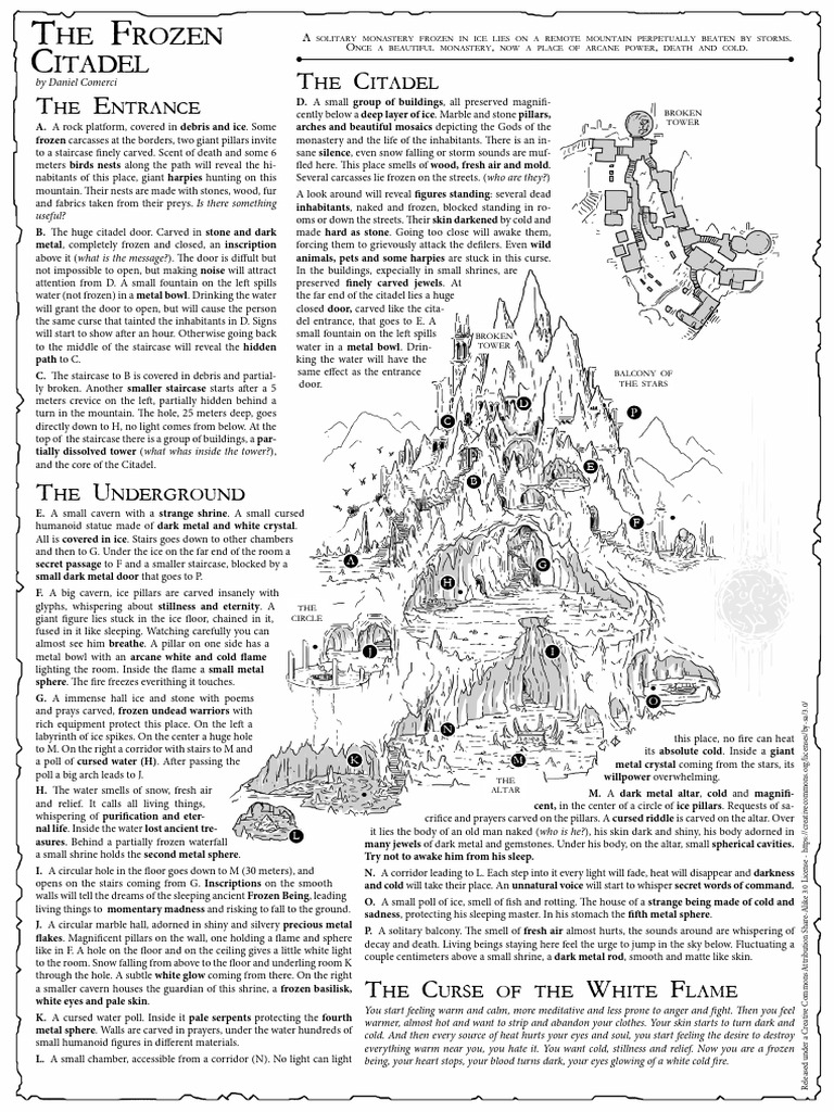 E57 - Daniel Comerci - The Frozen Citadel | PDF