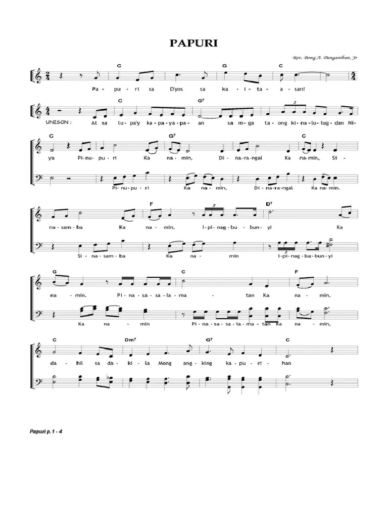 Papuri - Panganiban | PDF