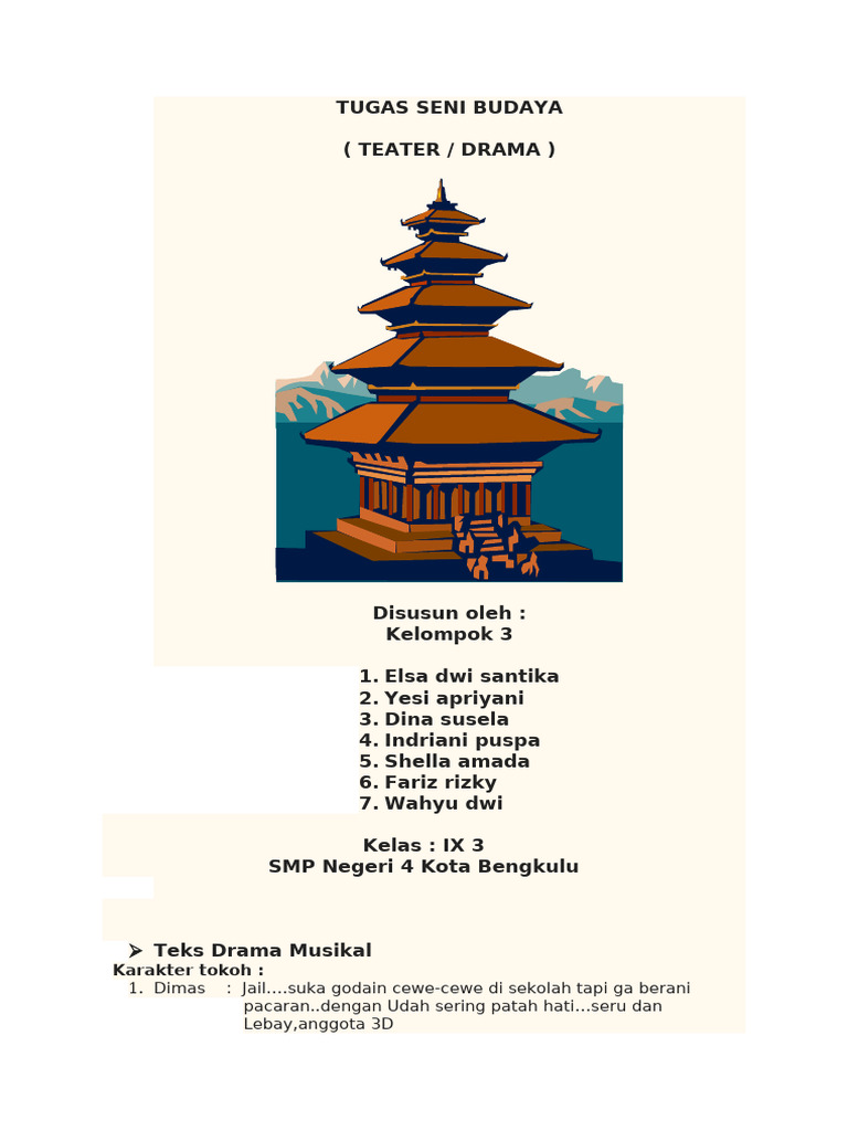 Contoh Drama Musikal | PDF