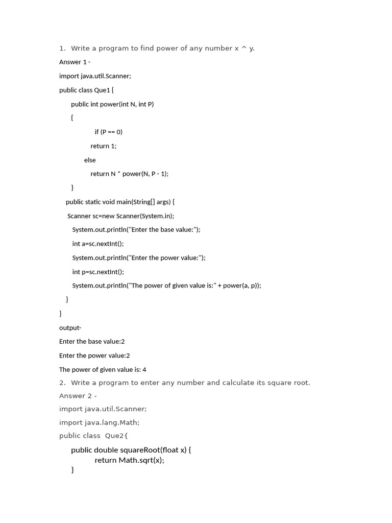 Java Assignment | PDF