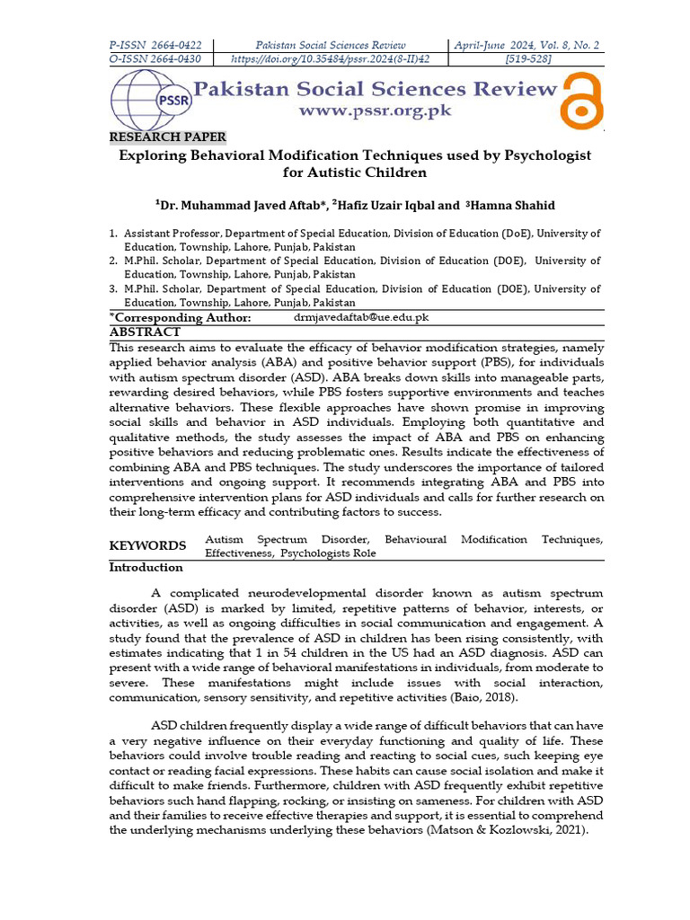42.+Exploring+Behavioral+Modification+Techniques+Used+by+Psychologist ...