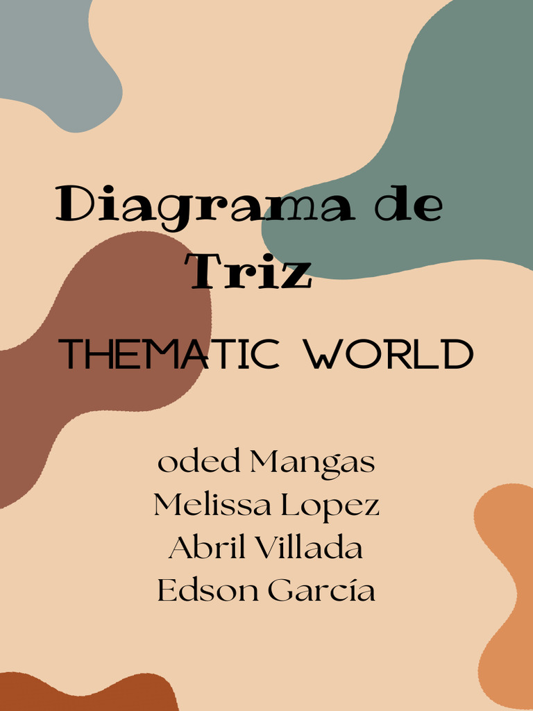Diagrama de Triz | PDF