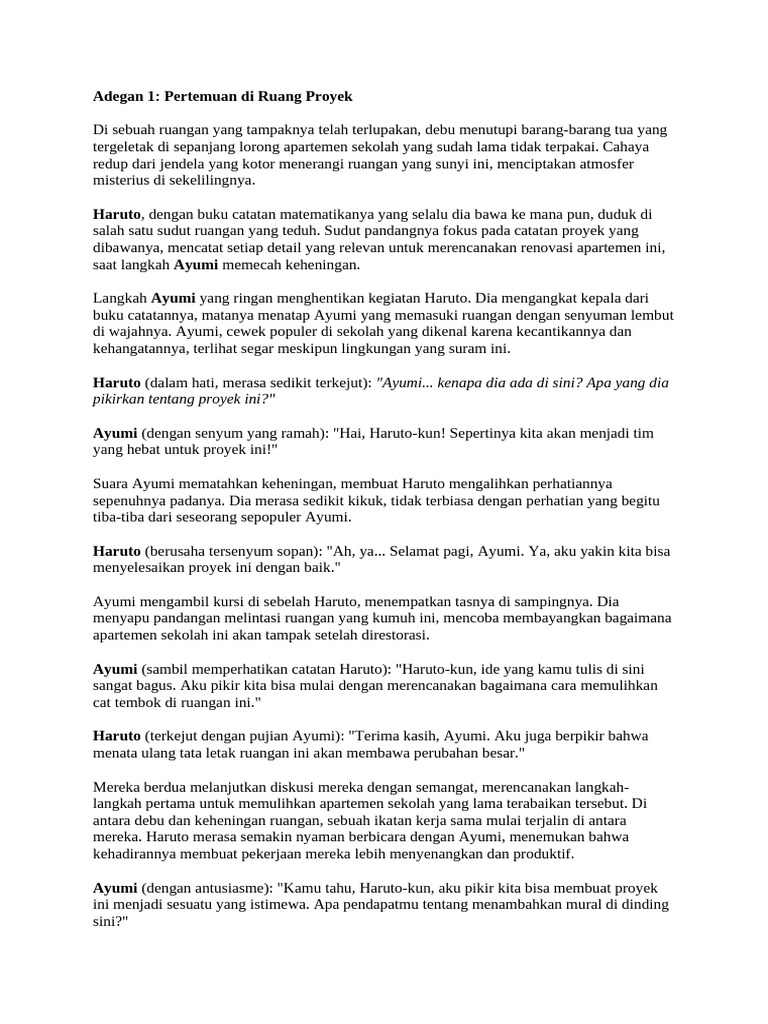 Adegan 1 | PDF