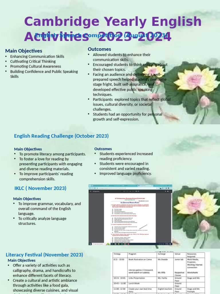 english report | PDF