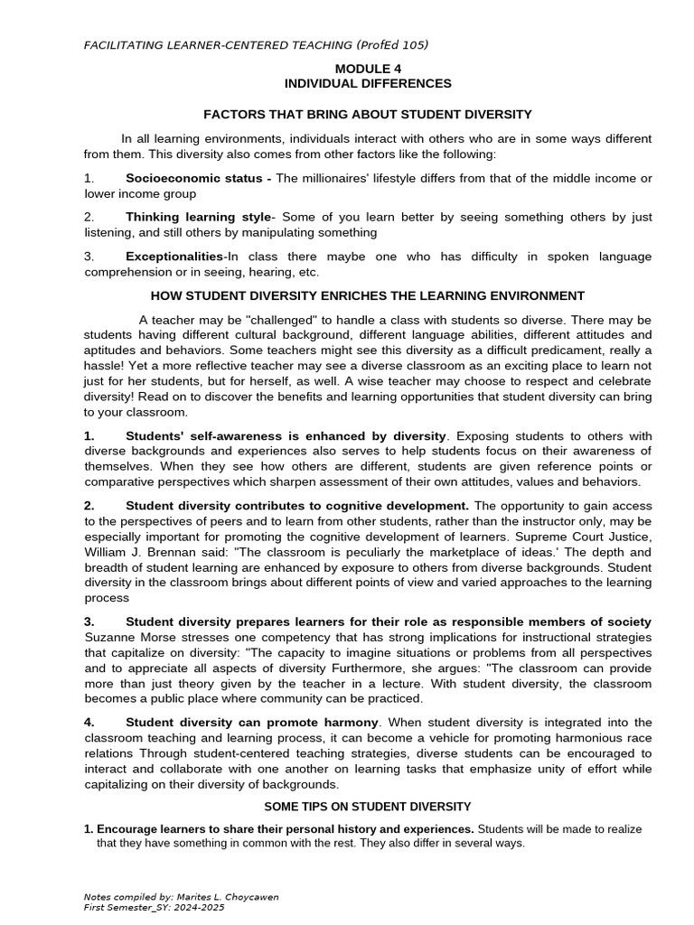 Hand Outs Week 5 Pdf