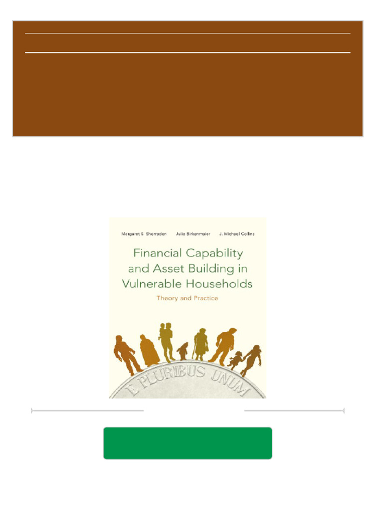 Financial Capability and Asset Building in Vulnerable Households Theory ...