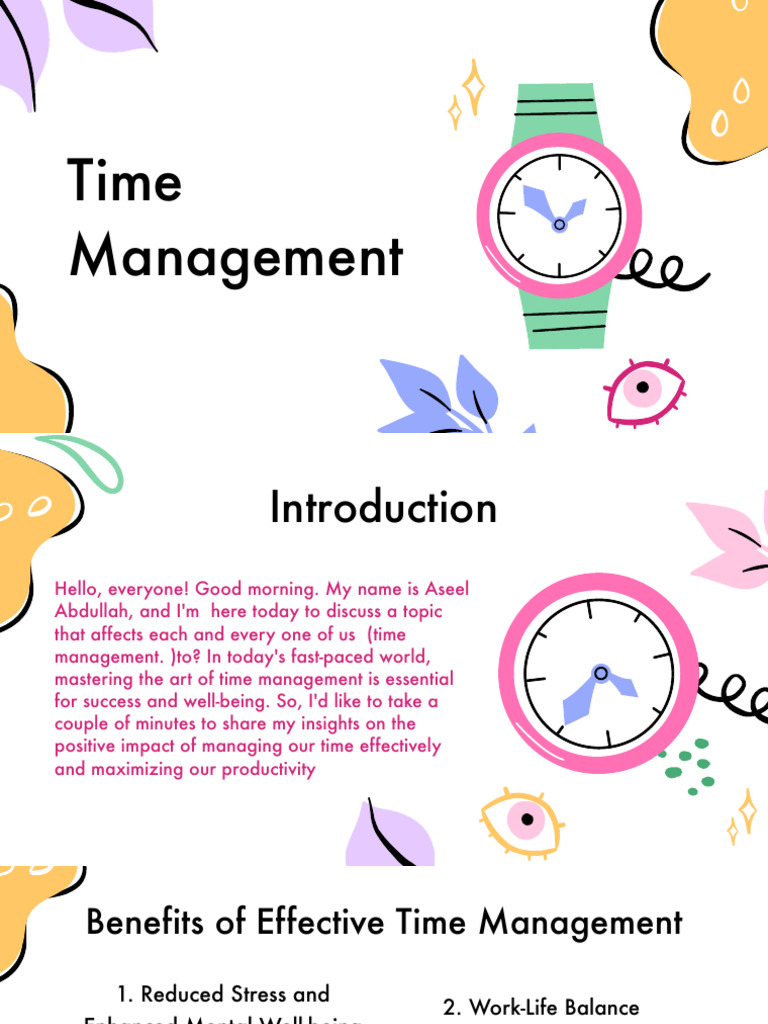 Time Management | PDF