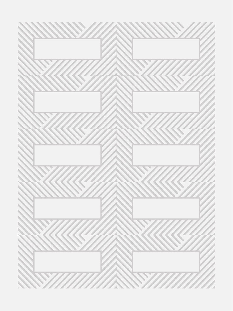 Tarjetas de Presentación A Rayas | PDF