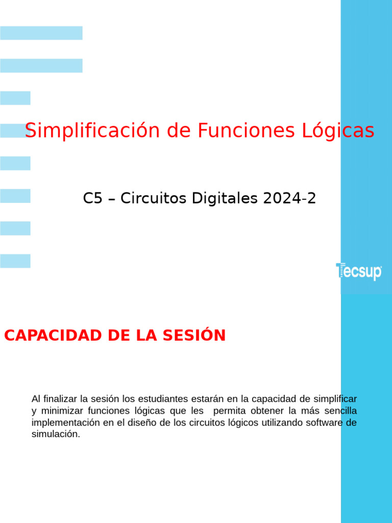 LAB2 Simplificación de Funciones Lógicas | PDF