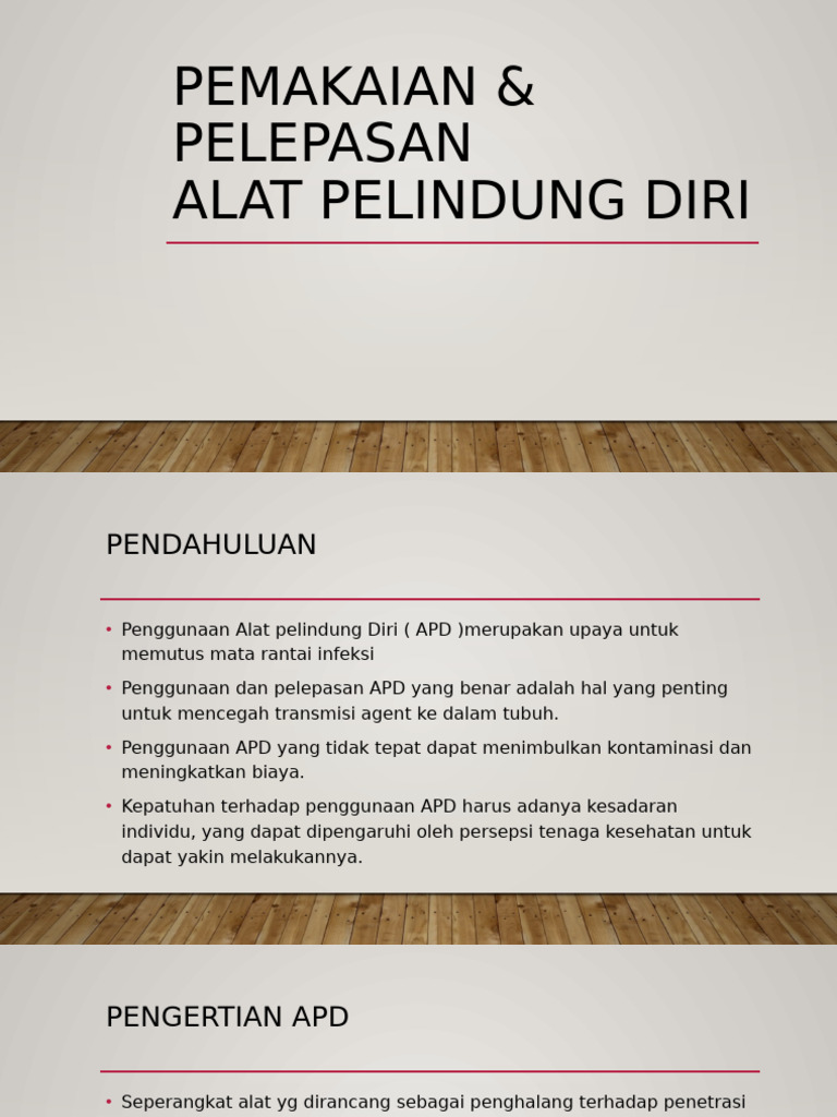 Penggunaan APD.1 | PDF