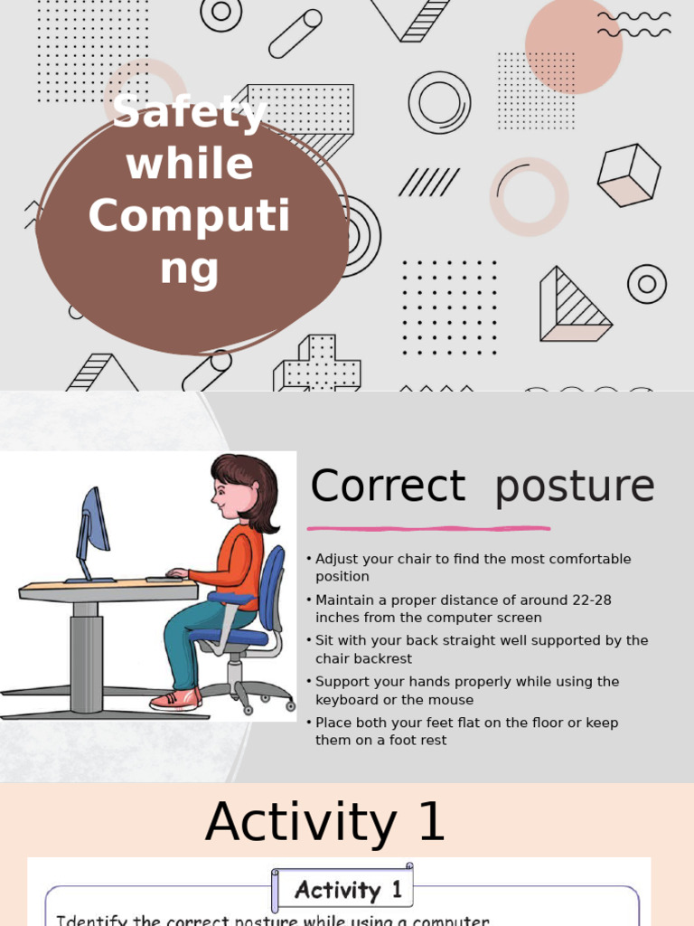 1.Safety while Computing | PDF