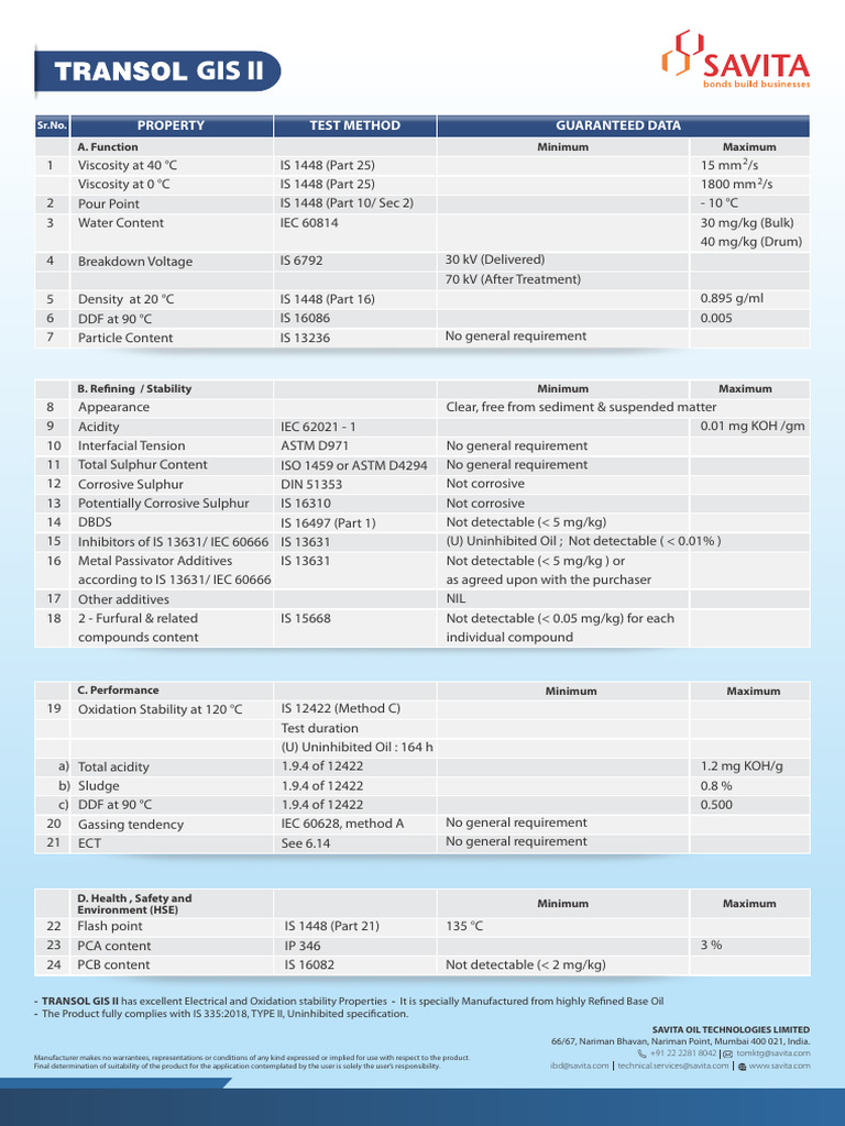 Transol GIS II | PDF