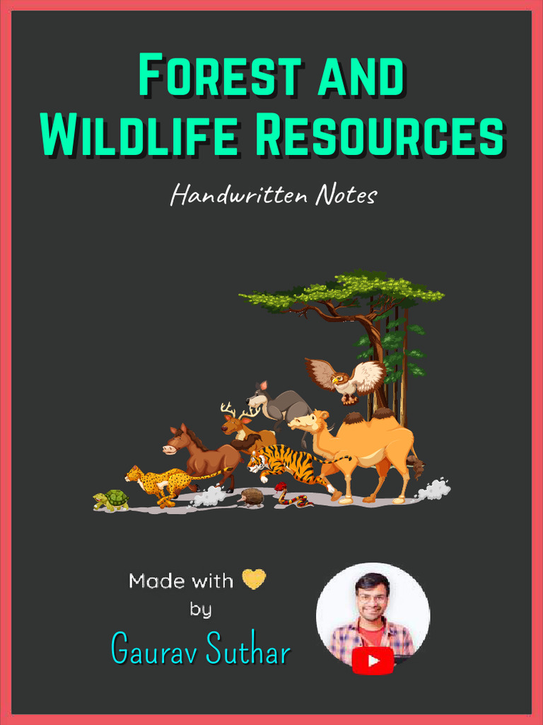 G2. Forest and Wildlife Resources | PDF