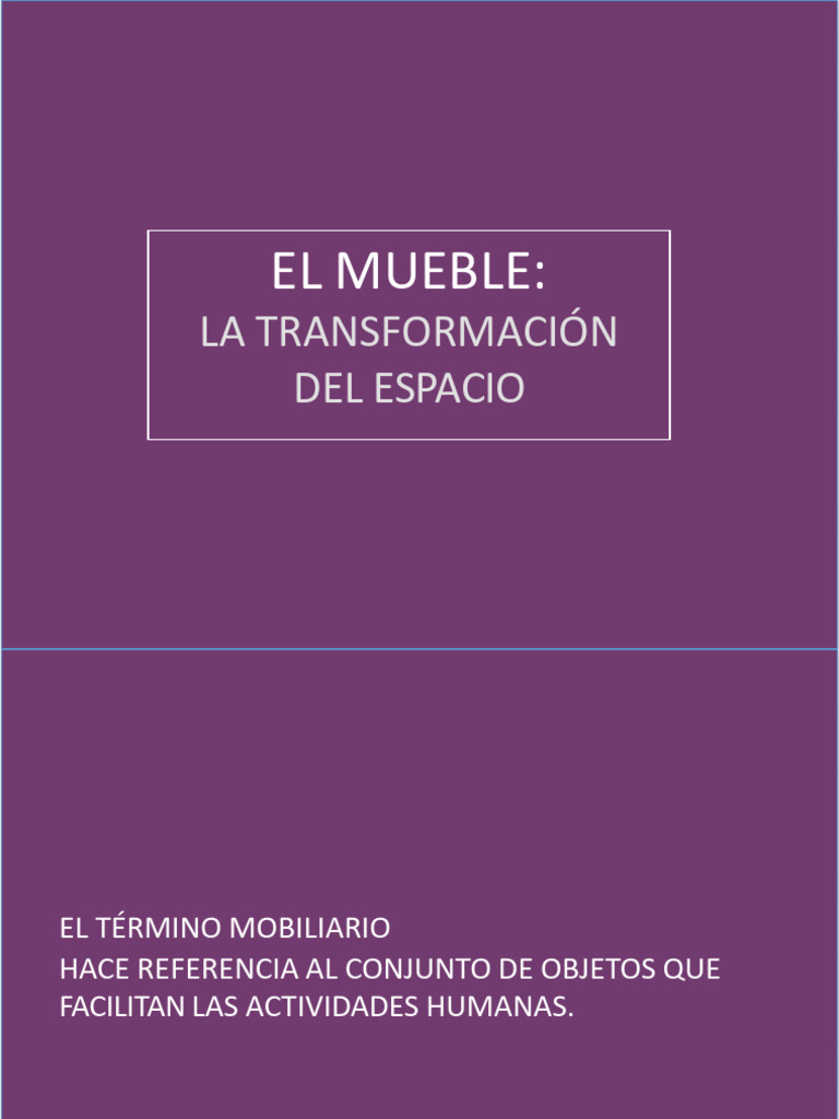 Historia Del Mueble PDF | PDF