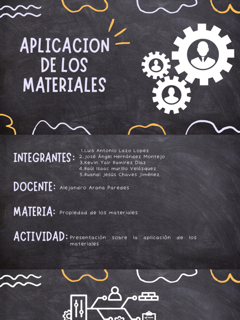 Aplicación de los materiales | PDF