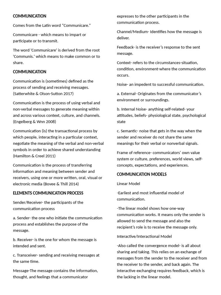 Purposive Communication | PDF