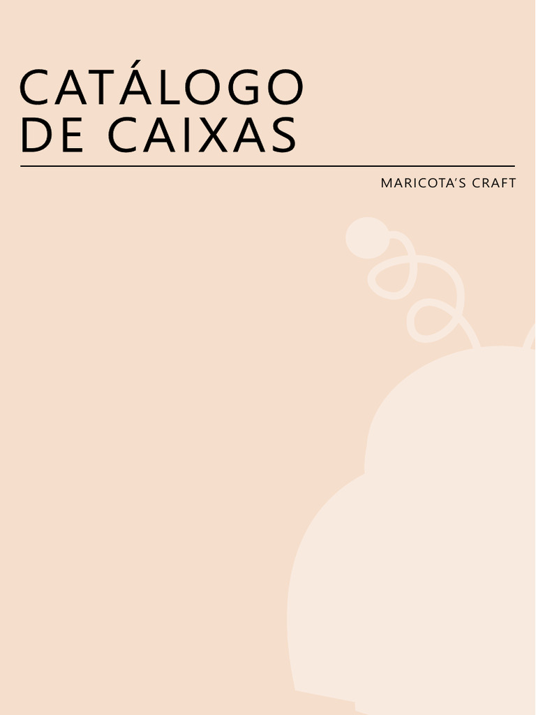 Catálogo de Caixas 2024. | PDF