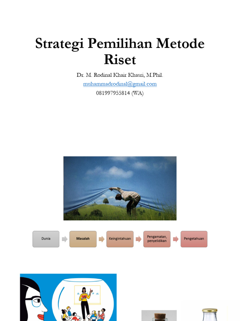 Tips Pemilihan Metode Riset Yg Tepat (Rodinal) | PDF