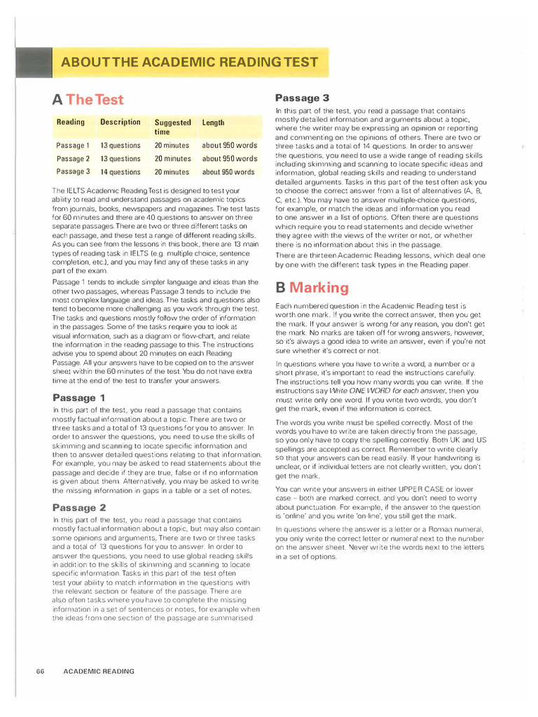 Reading Types 1 & 2 | PDF