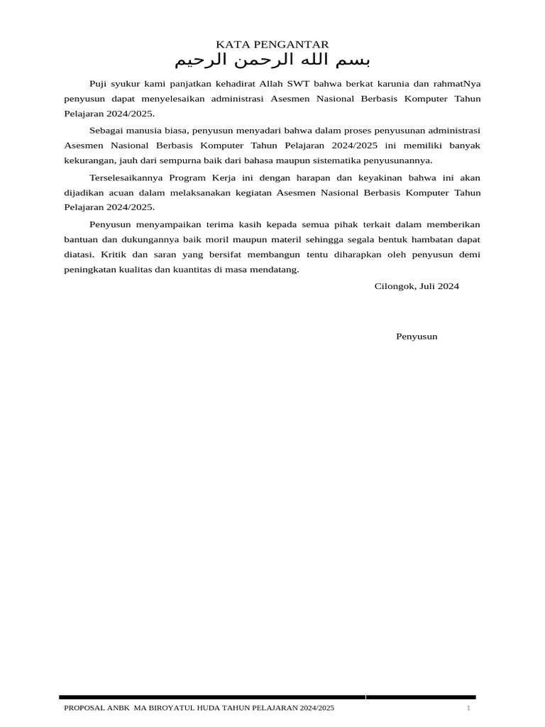 Proposal Anbk 24-25 | PDF