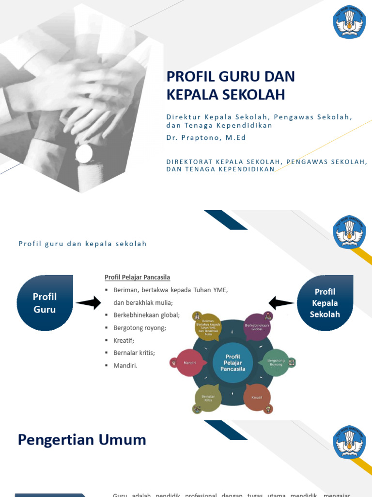 Materi Profil Guru Dan Kepala Sekolah | PDF