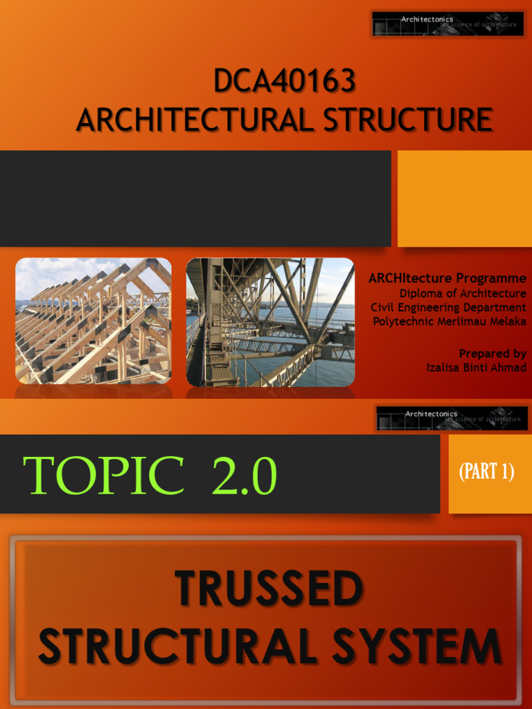 TOPIC 2 TRUSS STRUCTURE SYSTEM Part 1 | PDF