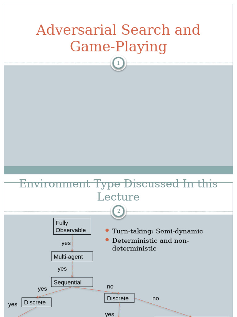 Adversarial Search – Minimax, Alpha beta pruning | PDF Adversarial Search – Minimax, Alpha beta pruning | PDF
