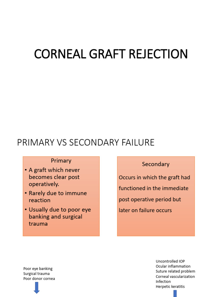 Corneal Allograft Rejection 101 | PDF