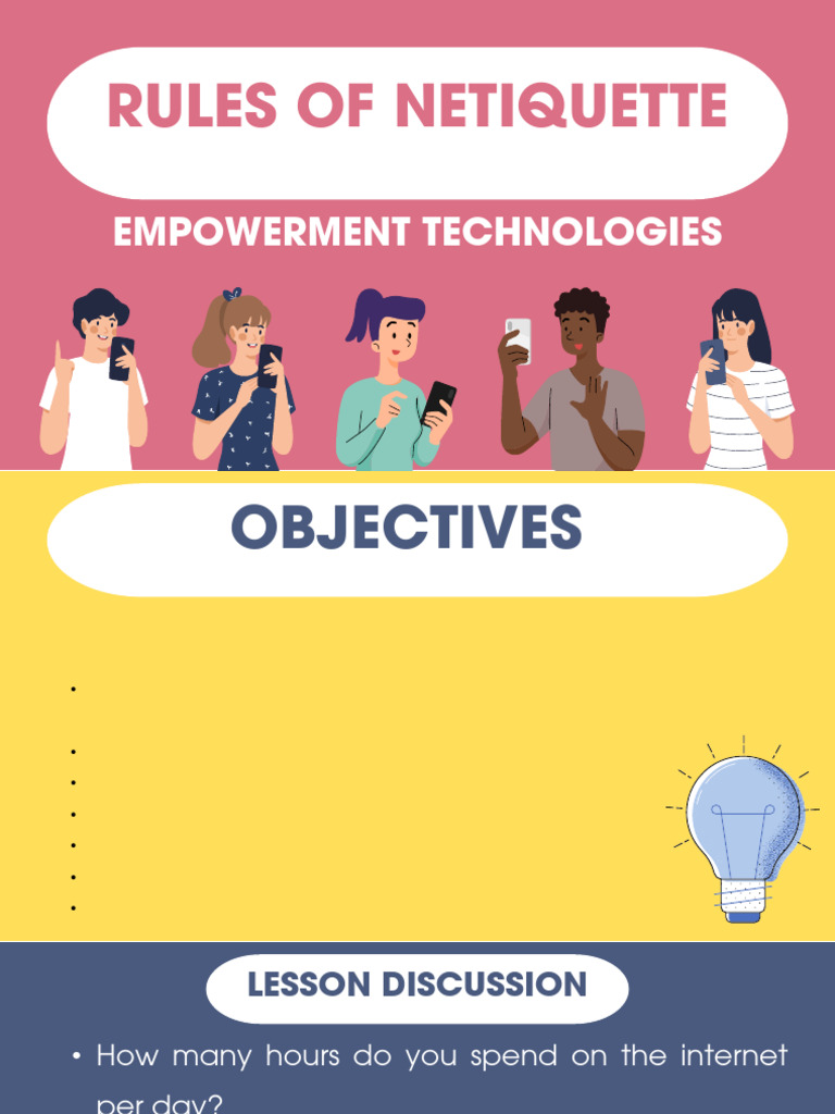 UPDATED LESSON 2 Rules of Netiquette PART 2 | PDF