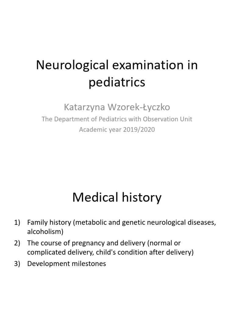Neurological Examination - Ang | PDF | Neurology | Human Anatomy