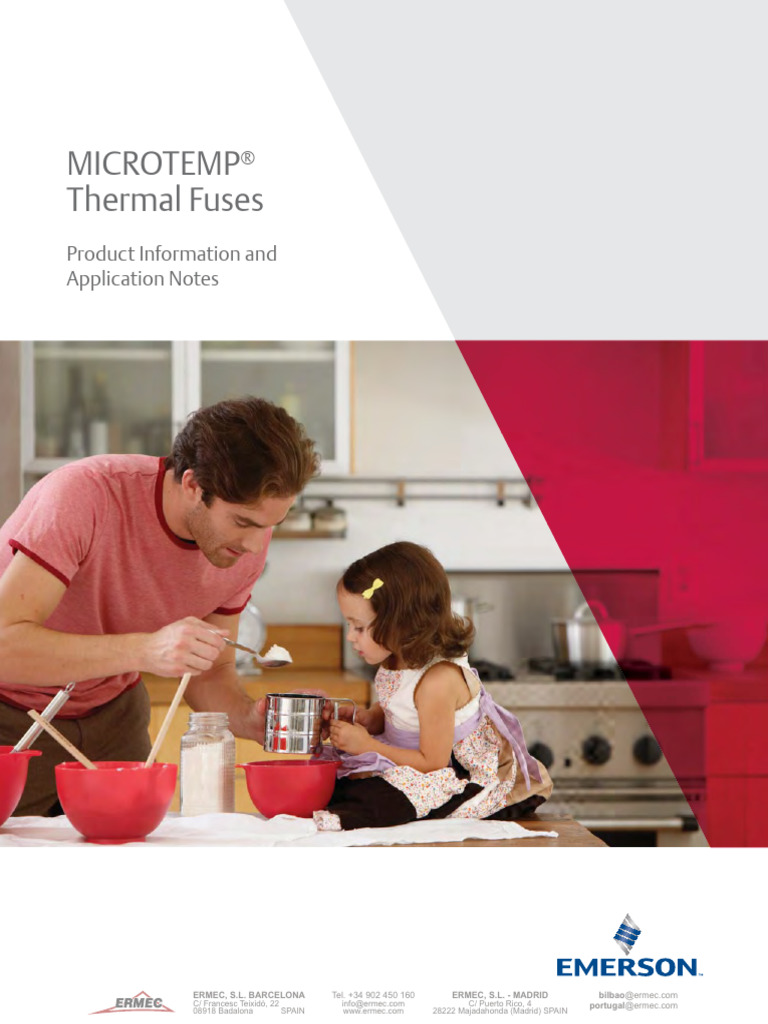 MICROTEMP® Thermal Fuses Overview | PDF | Thermocouple | Fuse (Electrical)