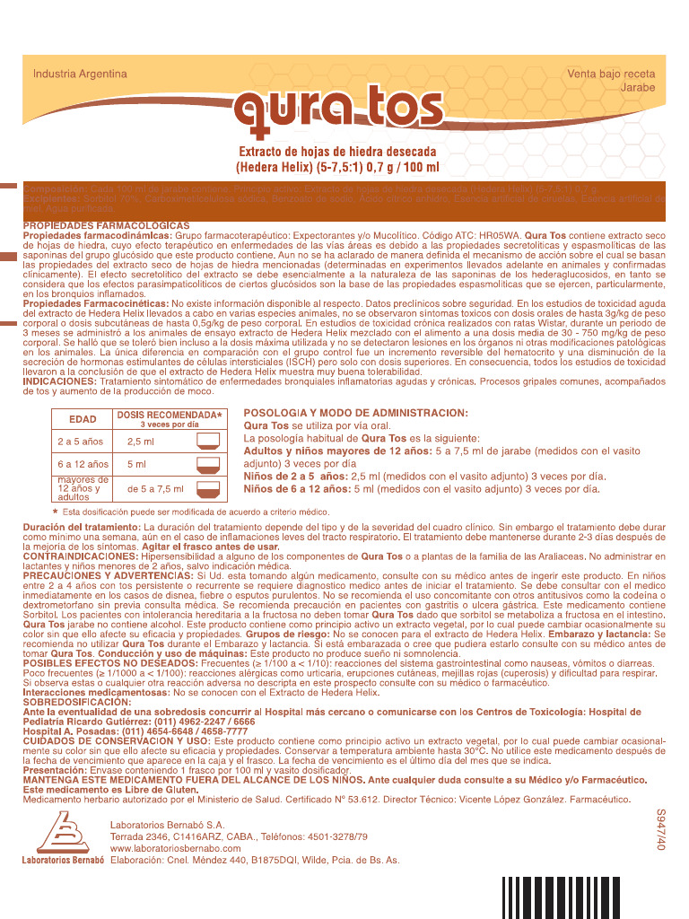 QURA-TOS-S917-40-Prospecto-PRW | PDF