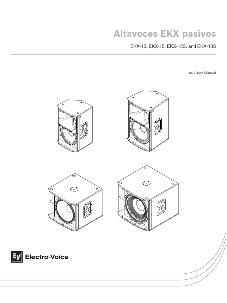 EKX Passive F01U318953 Es | PDF