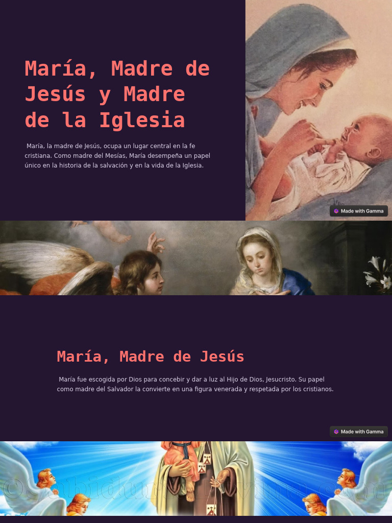 Maria-Madre-de-Jesus-y-Madre-de-la-Iglesia | PDF