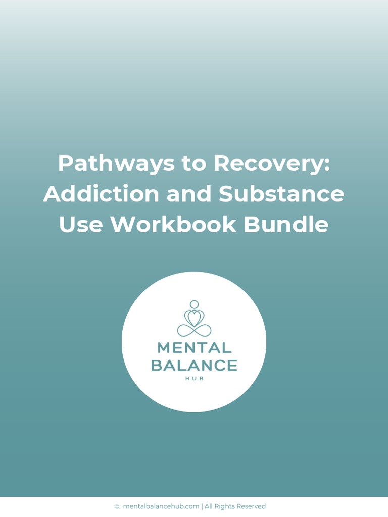 Addiction and Substance Use Worksheets | PDF
