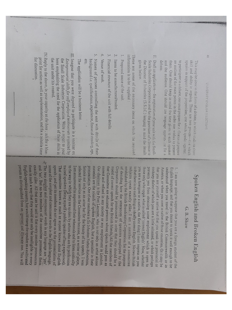 Spoken & Broken English | PDF