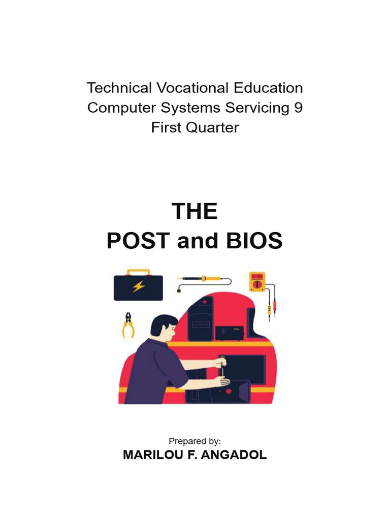 CSS Information Sheet 1.7 | PDF | Bios | Booting