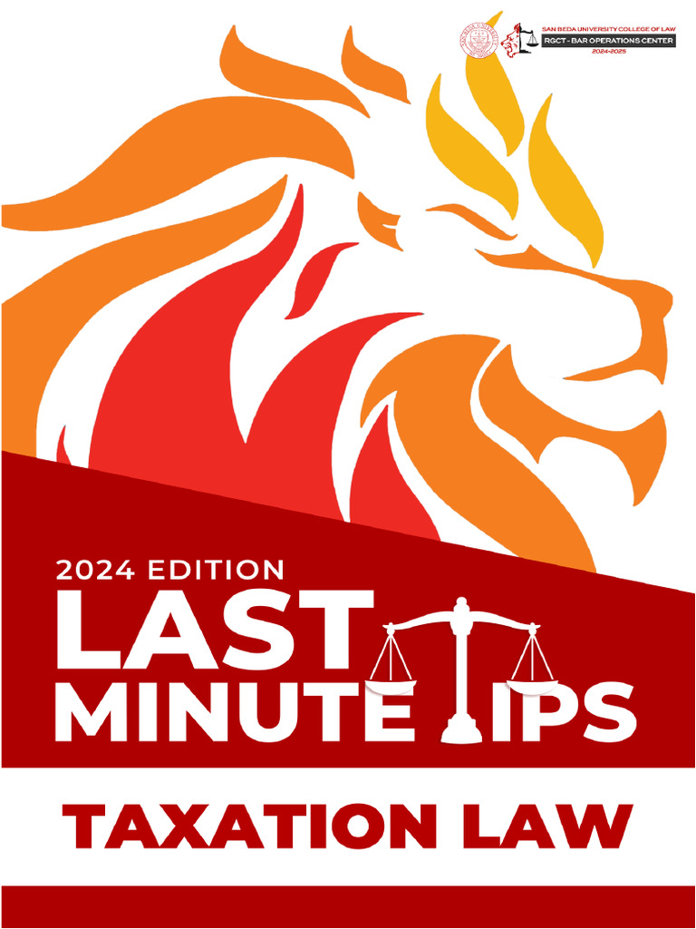 2024 LMT Taxation Law | PDF