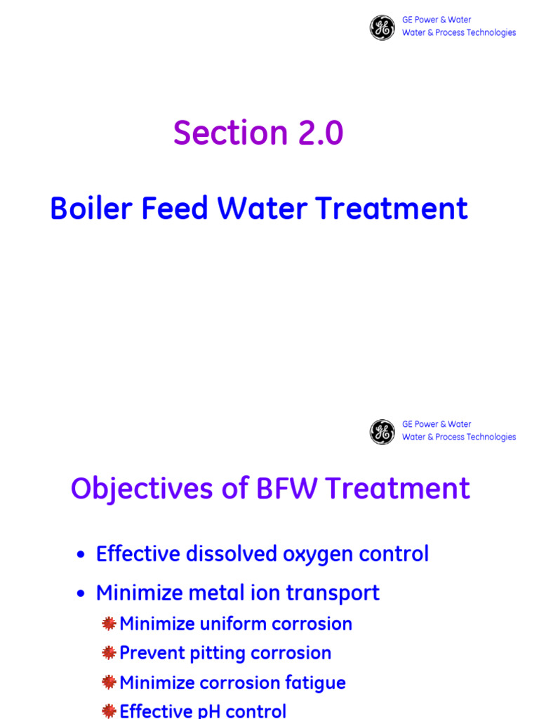 Boiler Section 2_BFW Treatment | PDF