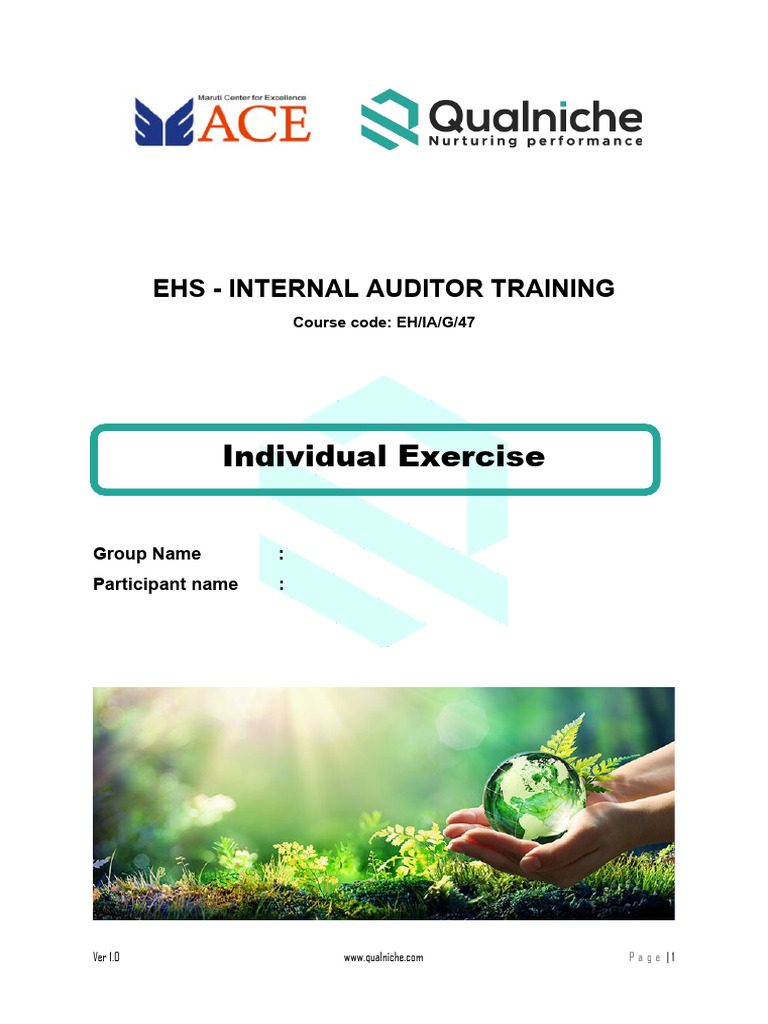 EHS-IAT-Individual exercise-QN-unlocked | PDF