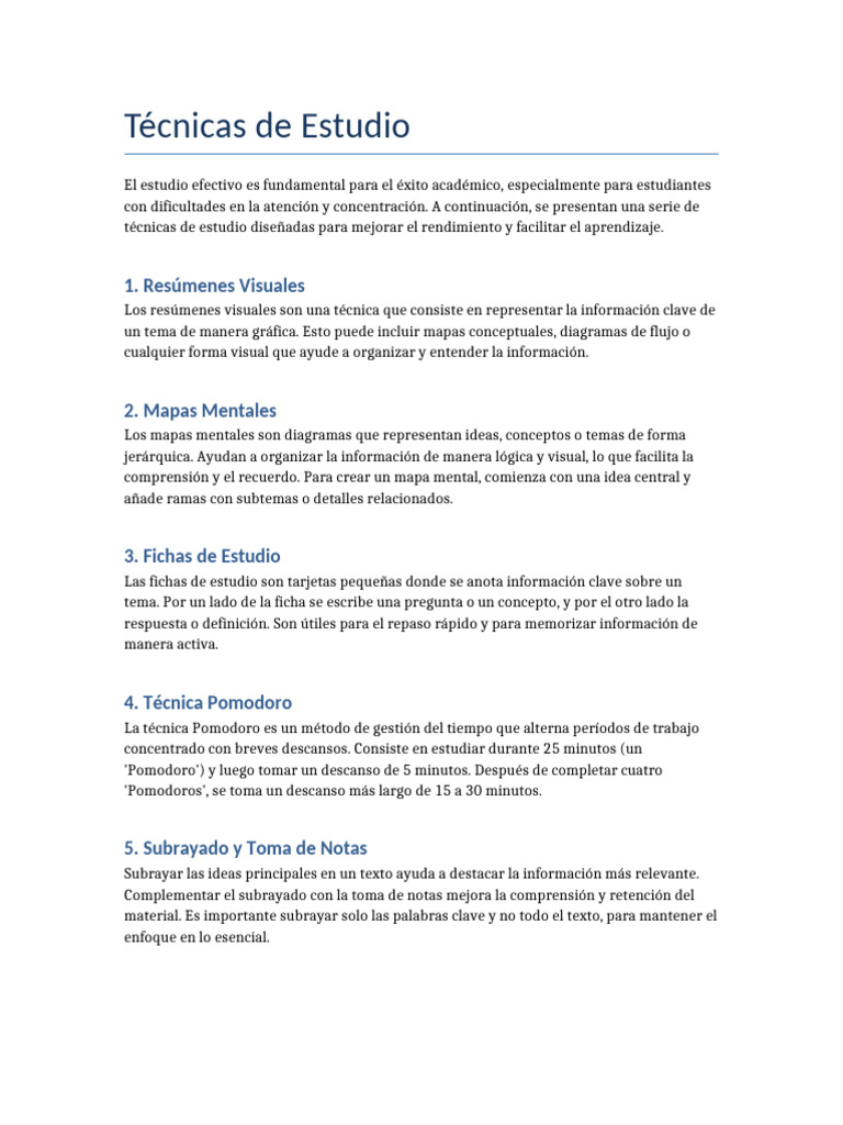 tecnicas_de_estudio | PDF